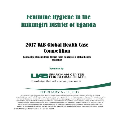 2017 UAB GHCC Case | PDF