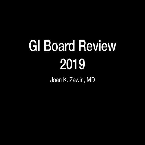 UAB GI board review | PPT
