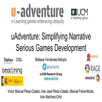 International Workshop on Serious Games Development and Applications | PDF