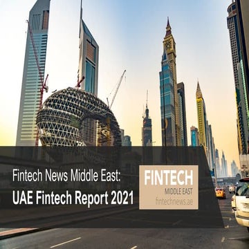 UAE Fintech Report 2021 | PDF