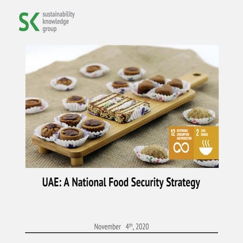 UAE: A National Food Security Strategy | PDF
