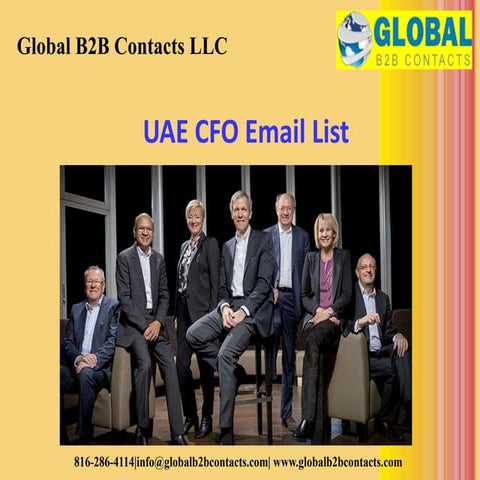 Uae cfo email list | PPTX