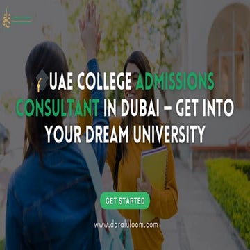 🎓UAE College Admissions Consultant in Dubai — Get Into Your Dream ...