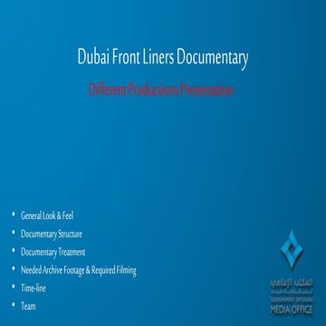 Dubai Front Liners Presentation | PPT