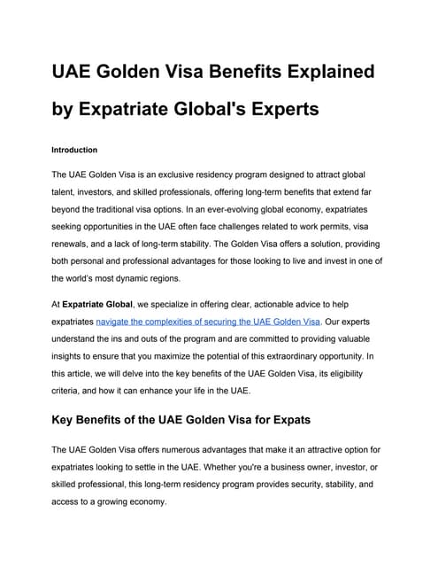 Silver Visa UAE A Step-by-Step Guide ... | PPT