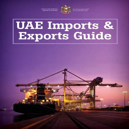 Uae imports and exports guide | PDF