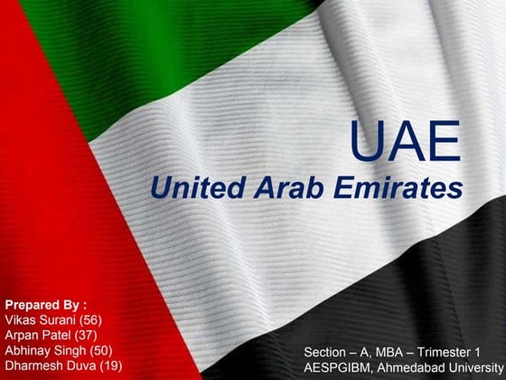 United arab emirates | PPT