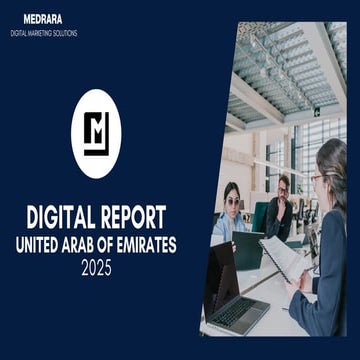 📢 The Future of Digital in UAE 2025 is Here! 🚀 | PDF
