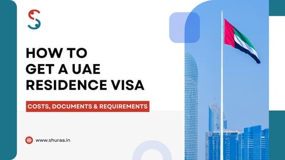 UAE Residence Visa - Types of Residence Visas for Dubai | PDF