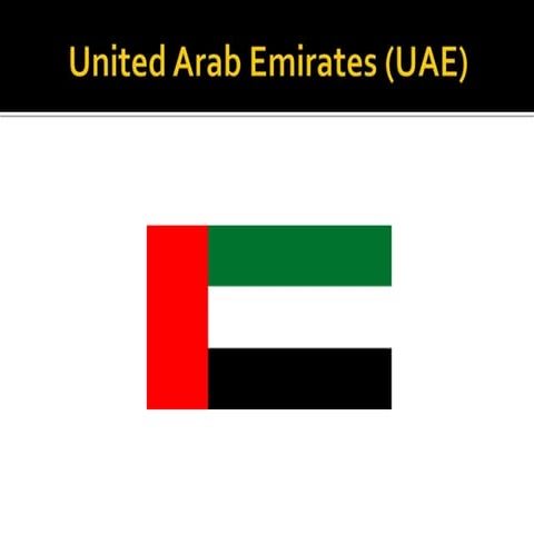 Uae (united arab emirates) | PPTX