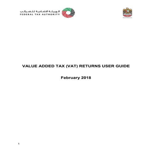 Uae vat returns | PDF