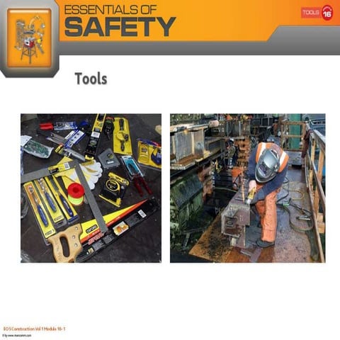 OSHA Hand and Power Tools Safety Presentation | PPT