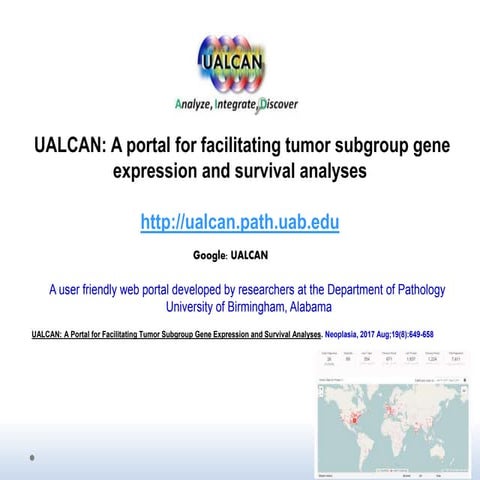 Ualcan- user friendly portal to analyse TCGA RNA-seq data | PPT