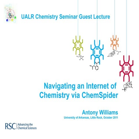 Navigating an Internet of Chemistry via ChemSpider | PPT