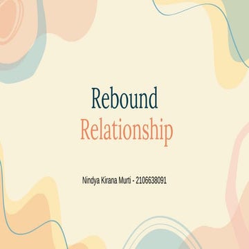 Rebound relationship: studi kasus kisah romansa selebriti | PDF
