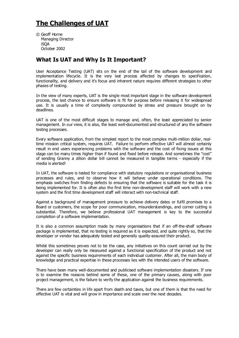 Uat Sign Off Email Template 652