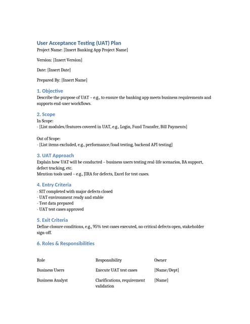 UAT Kickoff Presentation 10 29 09 | PPT