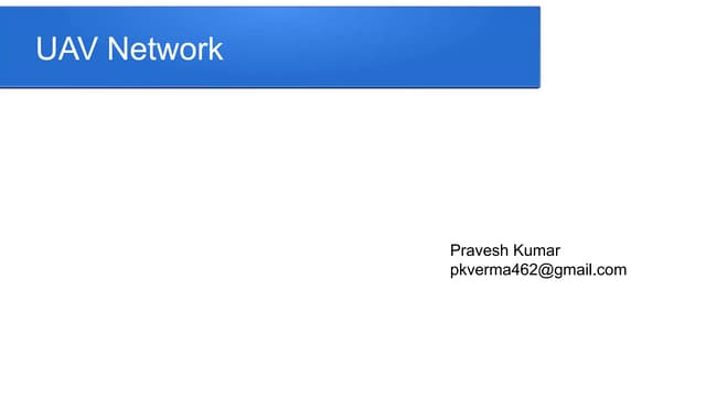 Uav Network In Iot Communication Pptx Computer Networking Computing 9711
