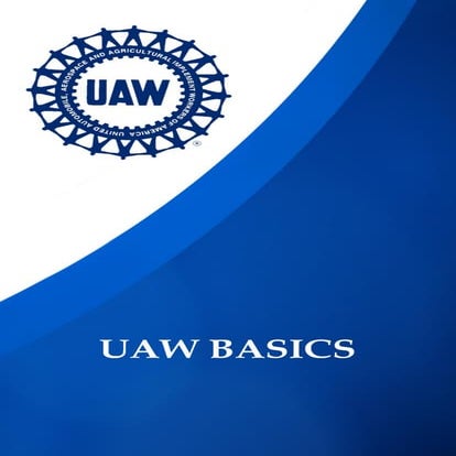 Uaw basics | PDF