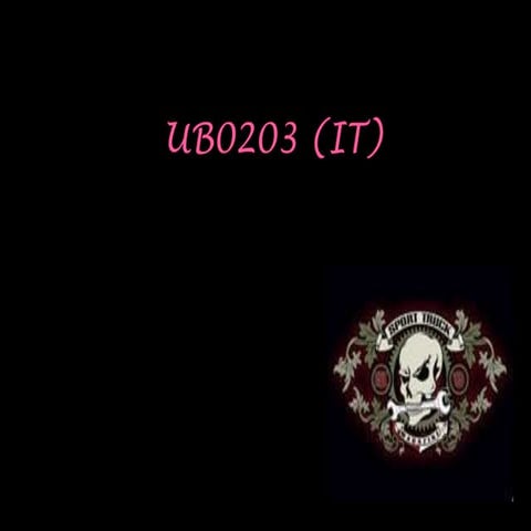 Ub0203 (it) | PPTX