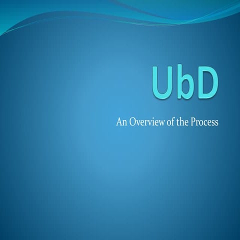 Ub d | PPT