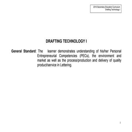 Ub d teaching guide in drafting 1 q1 a final copy | DOC