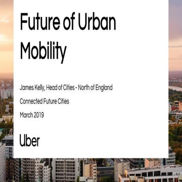 The Future of Urban Mobility | PPTX