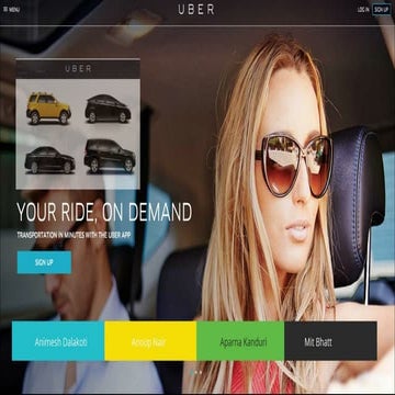 Uber - Business Strategy | PDF | Business I.T. | Business