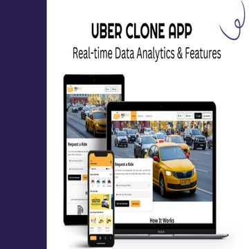 Uber Clone App Real Time Data Analytics Features Pdf
