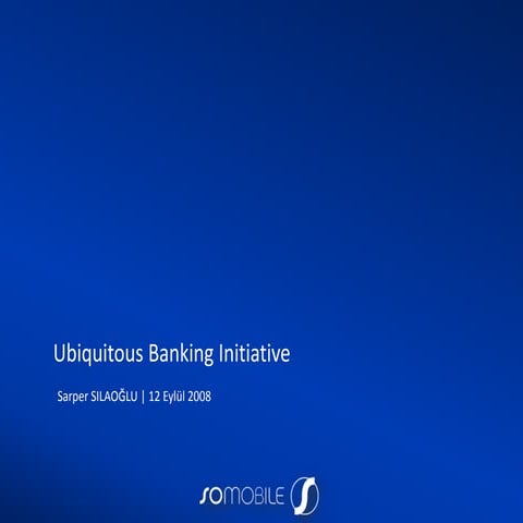 UBI - Banking Next 500 Days | PPT