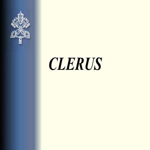 Presentación de Clerus.org