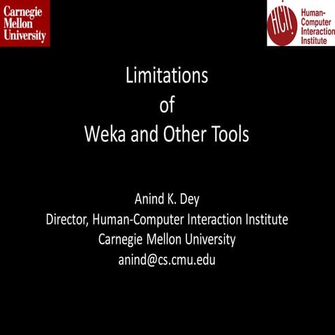 Bridging The Gap Machine Learning For Ubiquitous Computing Limitations Of Tools Pdf