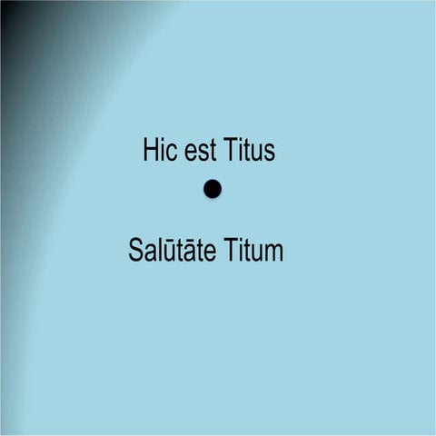 Ubi est Titus | PPTX