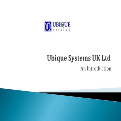 Ubique Systems Profile | PDF