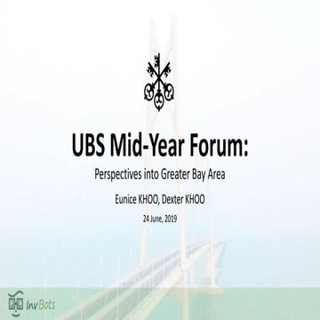 UBS Conference 20190627 | PPT