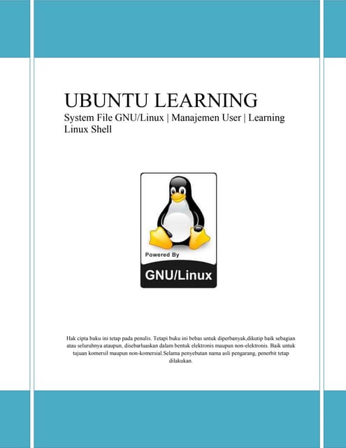 Laporan praktikum i dan ii tentang mengenal perintah dasar linux ubuntu ...