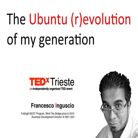 The Ubuntu Revolution of my Generation | PDF
