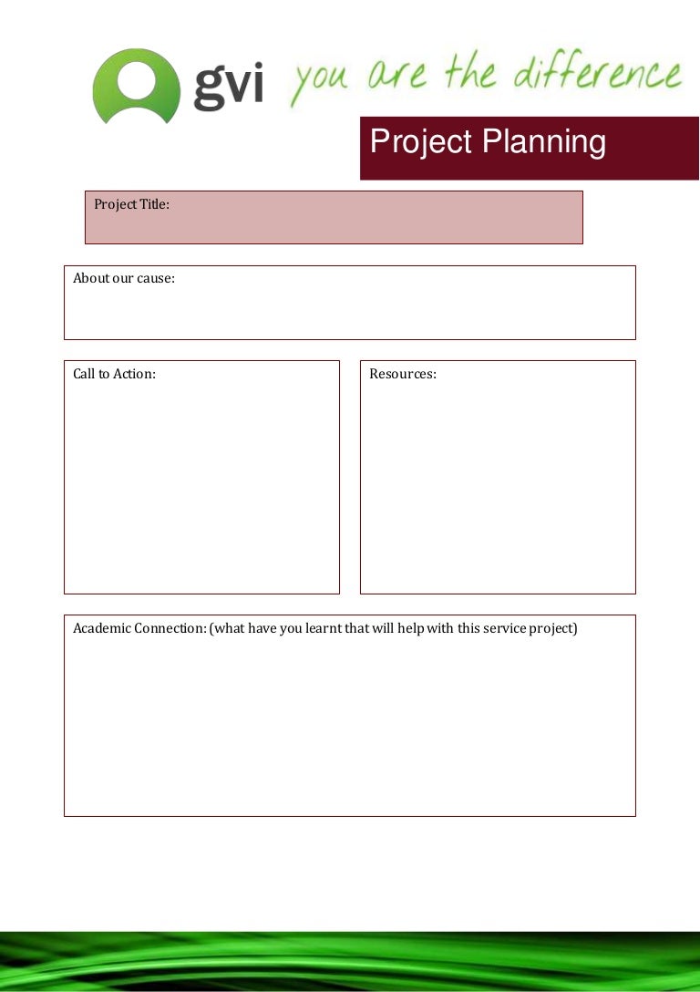 Project overview handout