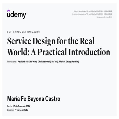Service Design for the Real World: A practical Introduction | PPT