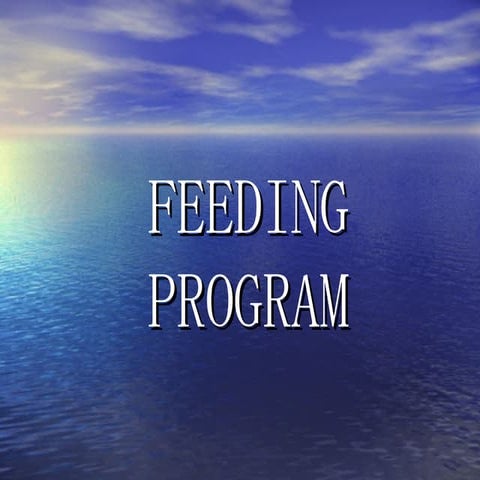 UC Nursing CESDEV Feeding Program | PPT