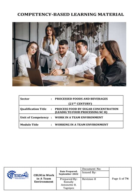 fls-tan.pptx tesda tm1 delivery session plan | PPTX | Educational ...