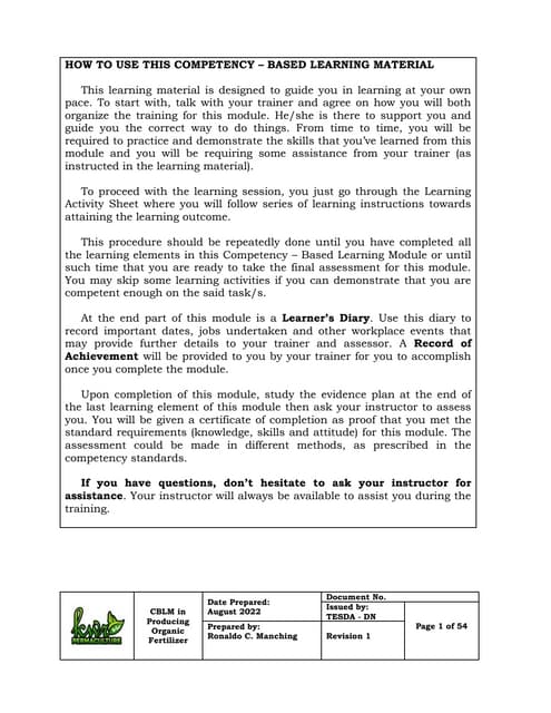 2. session plan | DOCX | Agriculture | Industries