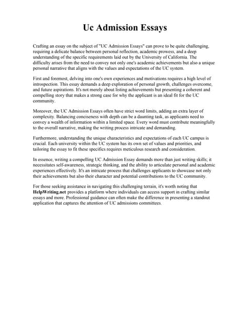 University Of Central Florida Essay | PDF