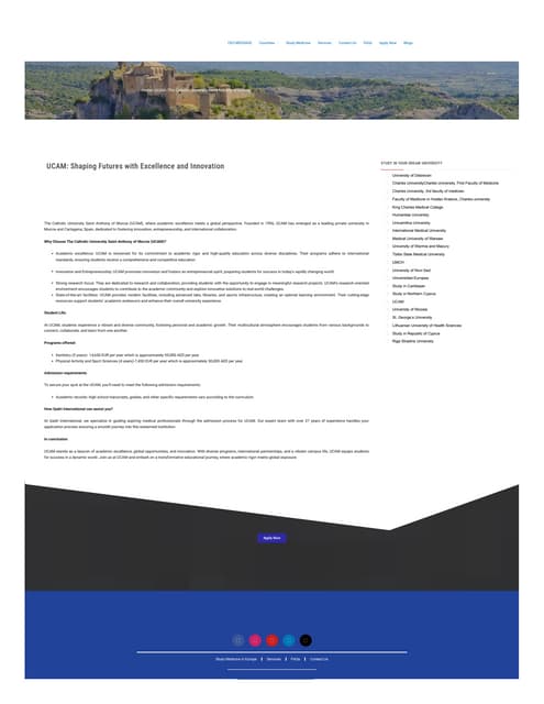 Study Abroad: Benefits of Enrolling at Universidad Europea | PDF