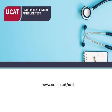 UCAT introduction - Parts and formats | PPTX