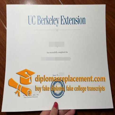 UC Berkeley Extension diploma in the USA | PDF