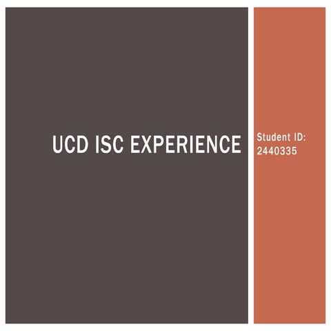Ucdisc experience | PPT