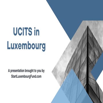 UCITS in Luxembourg.pdf