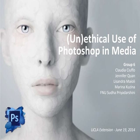 Photoshop in media | PPTX