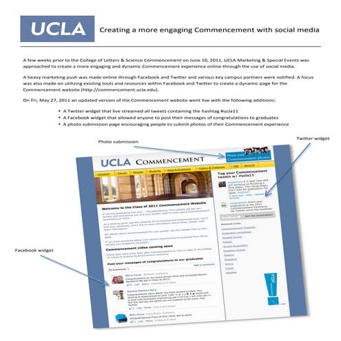 Creating a more engaging college commencement online with social media ...